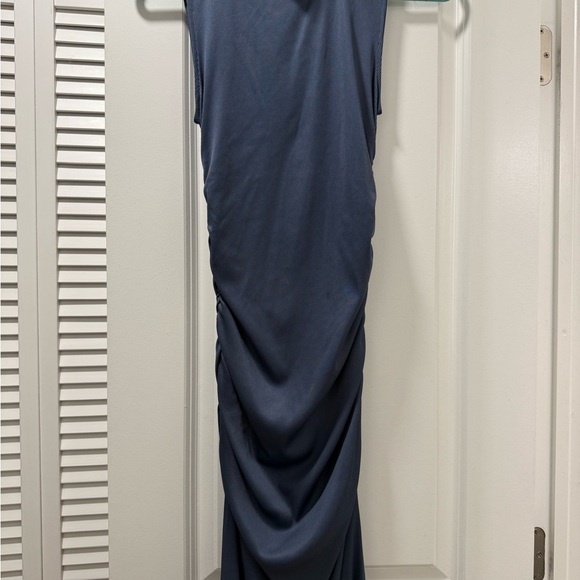 H&M | Dresses | Hm Divided Blue Maxi Dress Size S | Poshmark